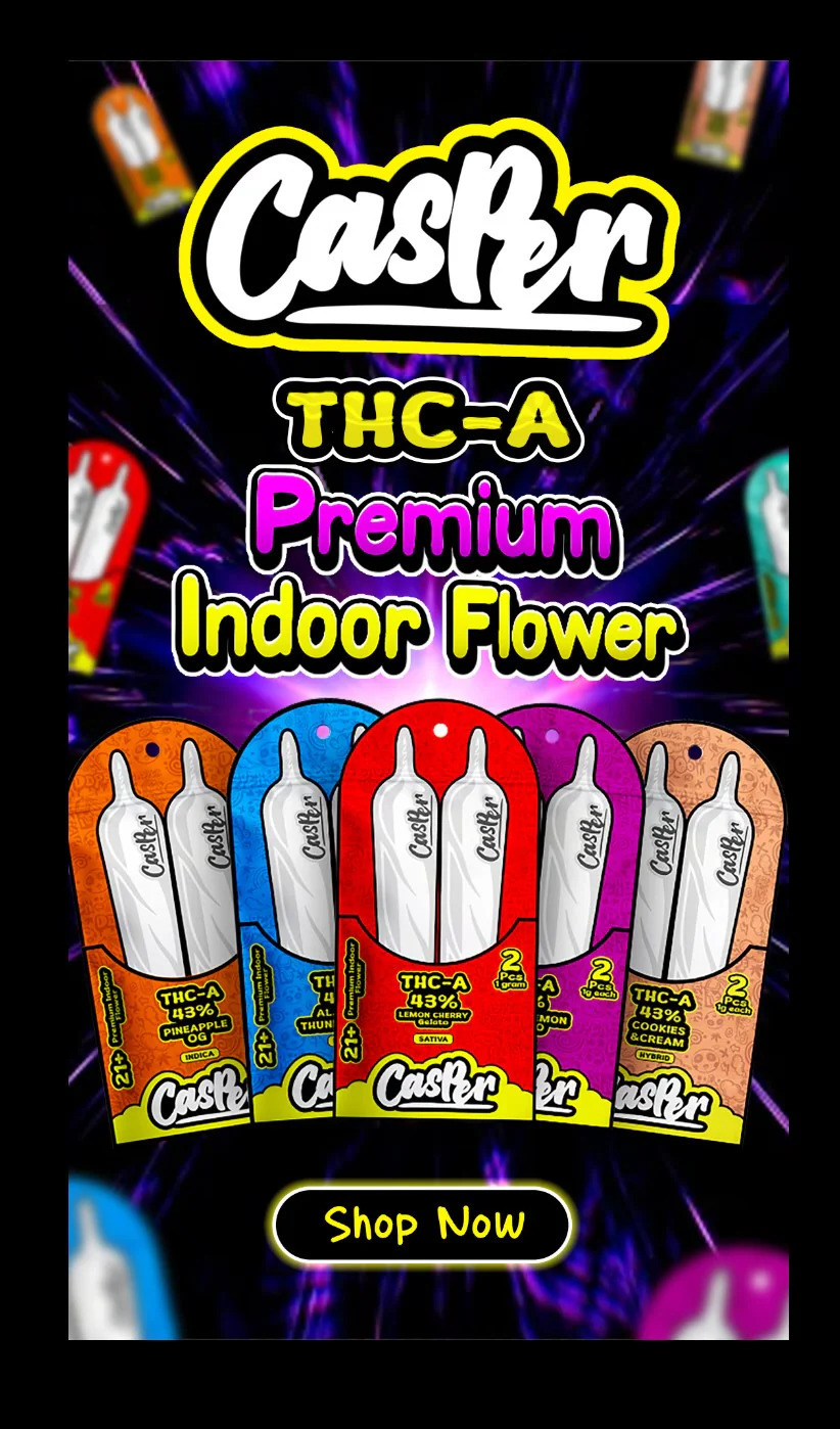 CASPER PRE ROLLS 1GM | 2PCS | 10CT BOX