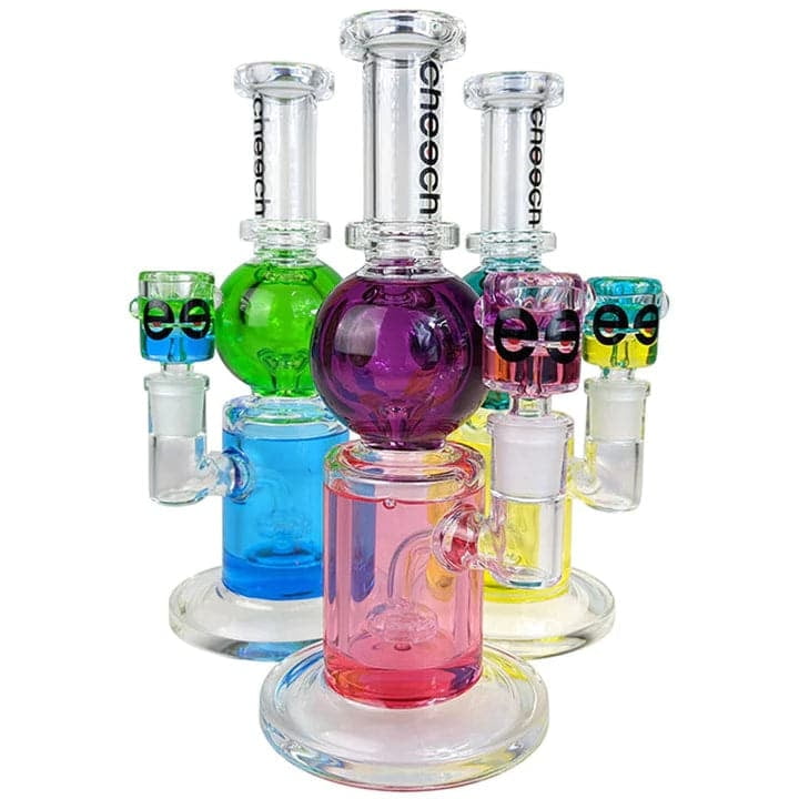 CHEECH TWO-TONE 9" GLYCERIN WATER PIPE