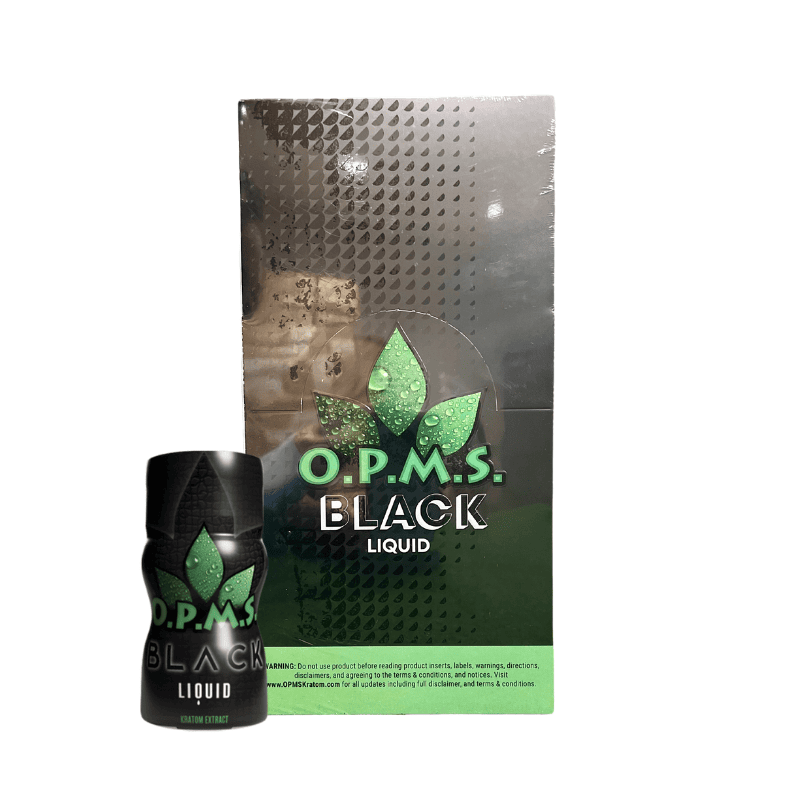O.P.M.S BLACK KRATOM SHOTS | 50CT