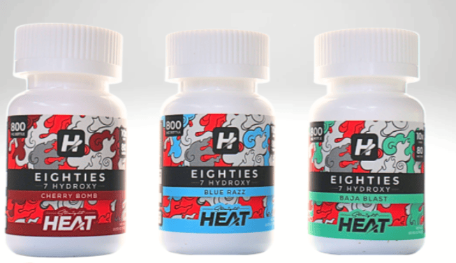 STRAIGHT HEAT EIGHTIES 7 HYDROXY TABLET 80MG 10CT