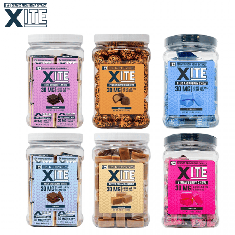 XITE D9MINIS BITES |15MG | 70CT JAR