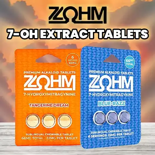 Z OHM 7-HYDROXY SUBLINGUAL CHEWABLE TABLET 6 SERVINGS 22MG PER TAB
