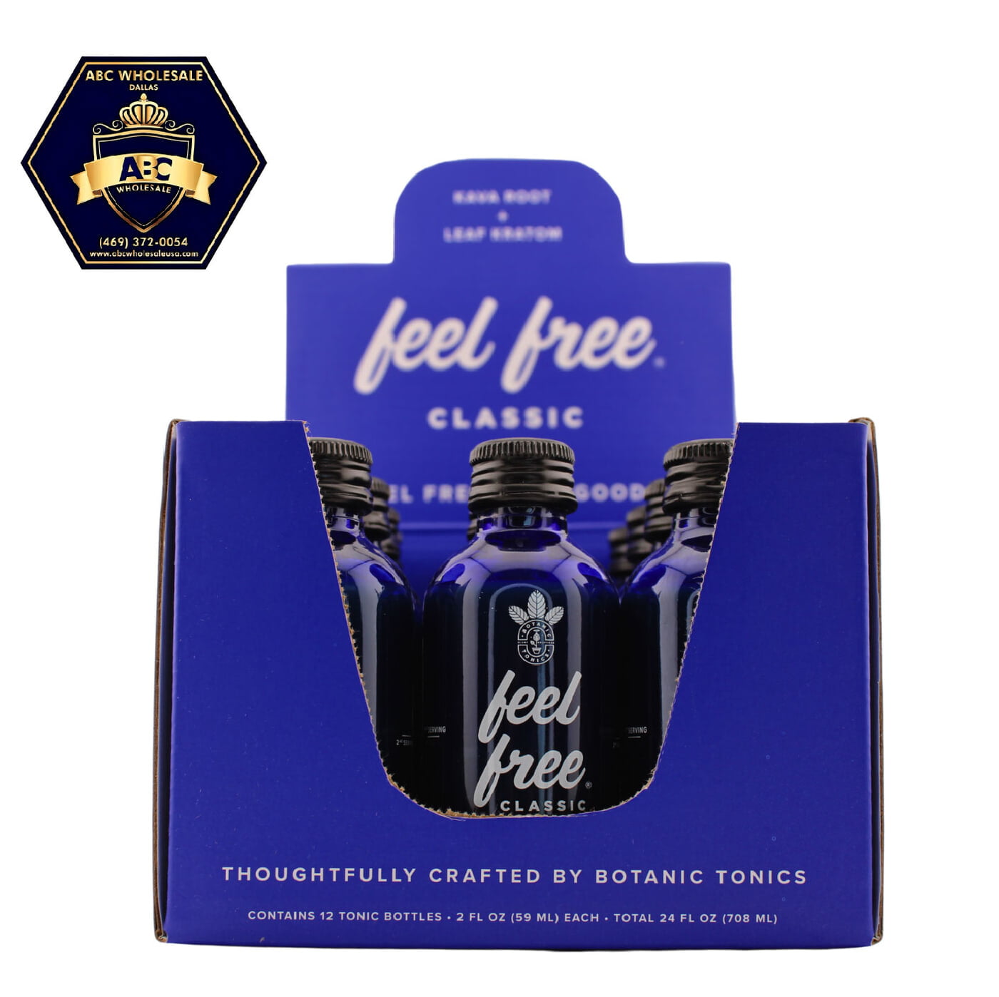 FEEL FREE CLASSIC KAVA ROOT+LEAF KRATOM